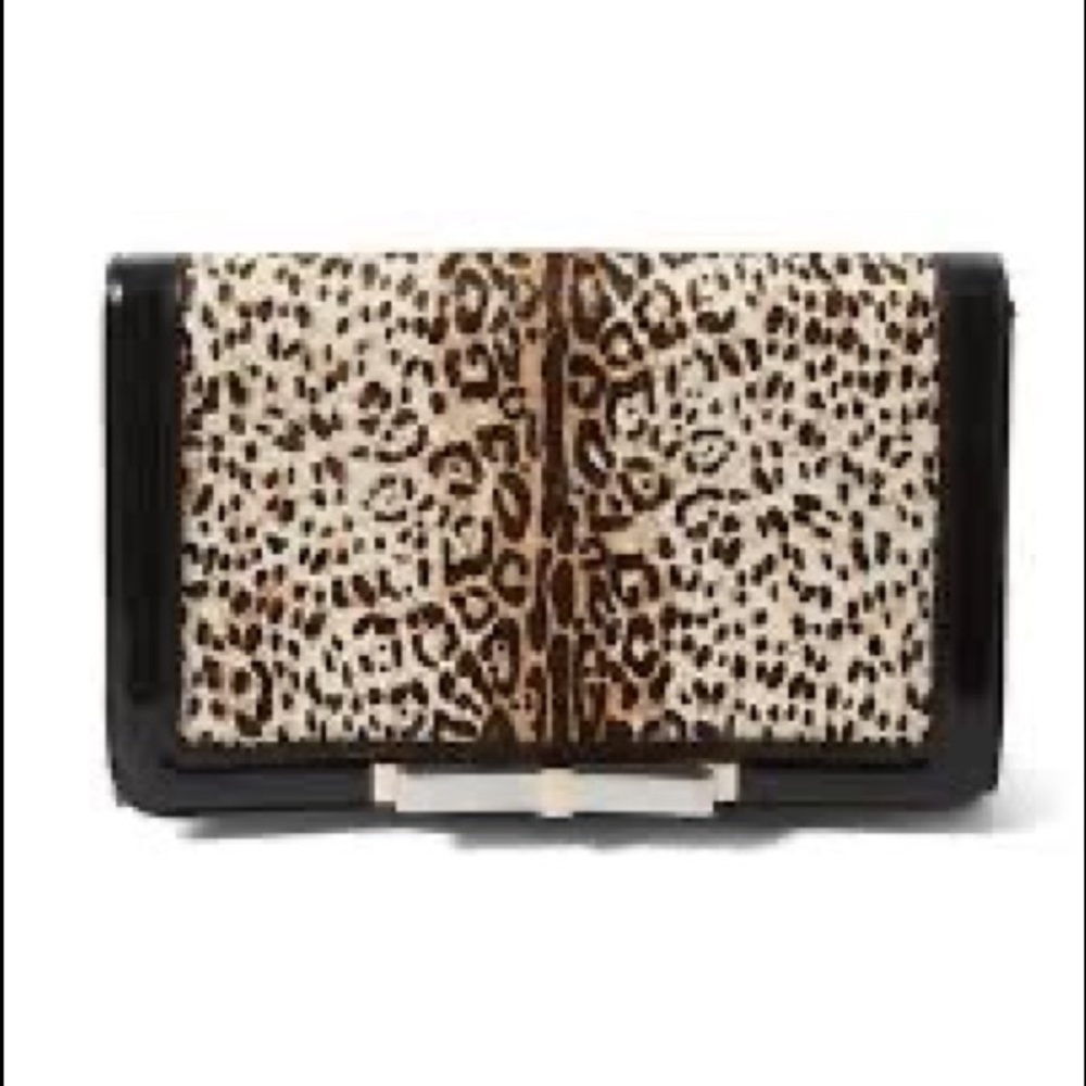 White House Black Market Leopard Cow Print Calf Hair … - Gem